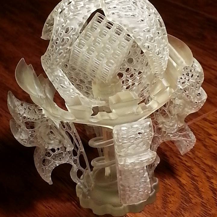 3D Printable 3D Printing Industry Awards Trophy by Chris Bobo