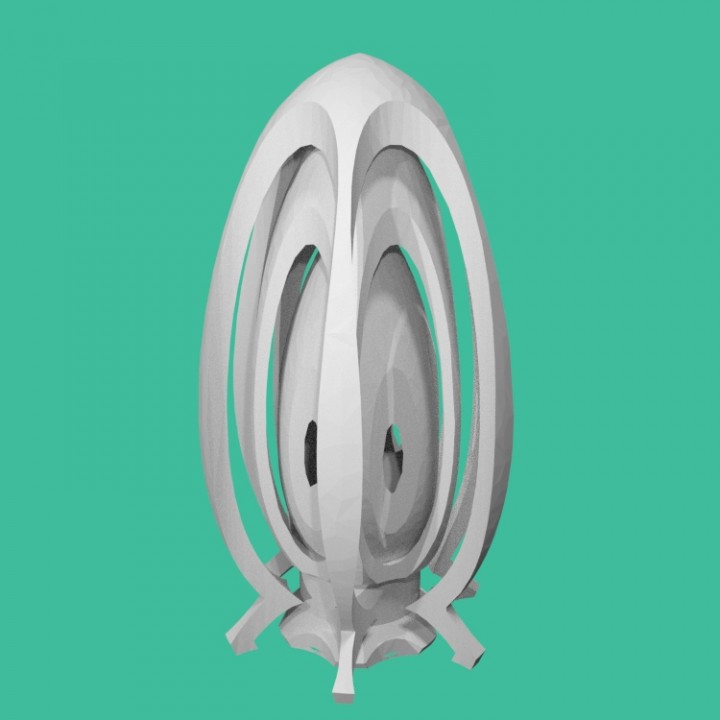 3D Printable Fabulous Turing by Alex Nistor