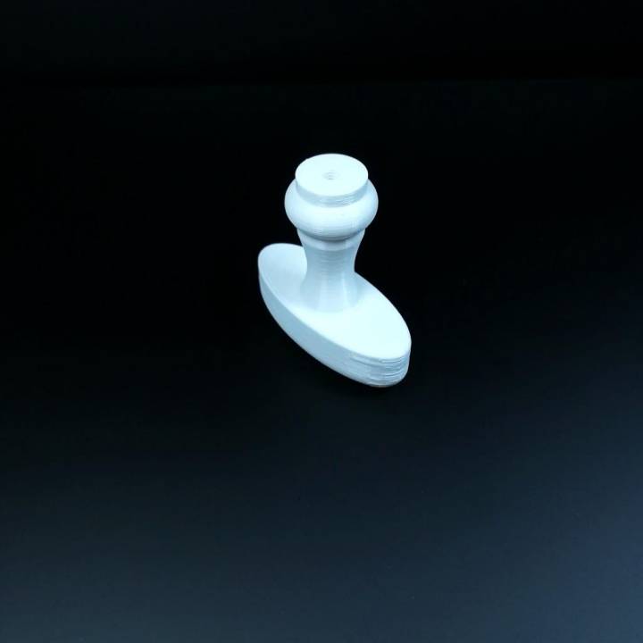 3D Printable Kitchen drawer replacement knob by Klaas Kuperus