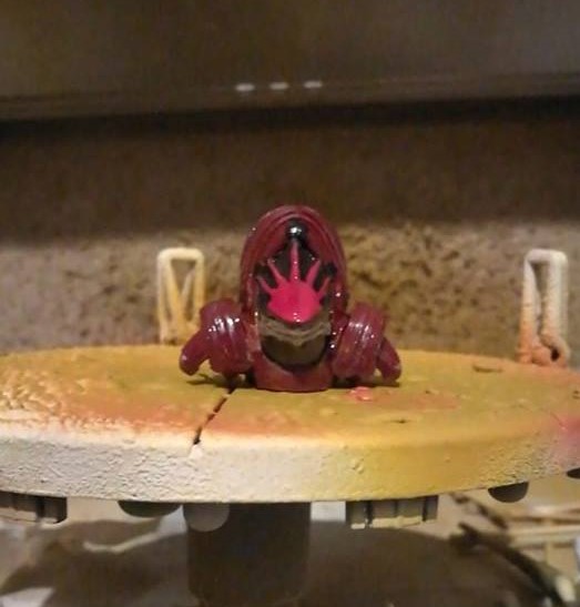 3D Printable Krogan Bust - Mass Effect by Franklin Burger