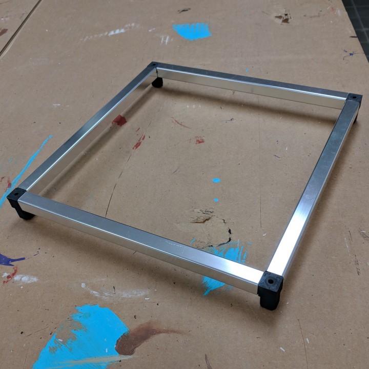 3D Printable frame corner by Rich Williams