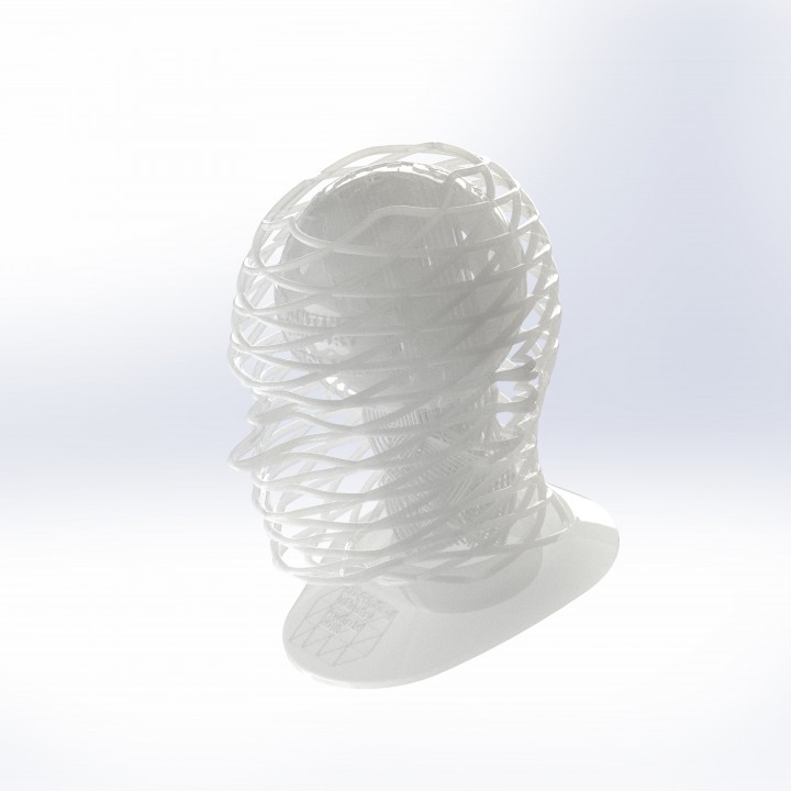 3D Printable Trophy for 2018 3DPIAwards contest by Ali Ramezani