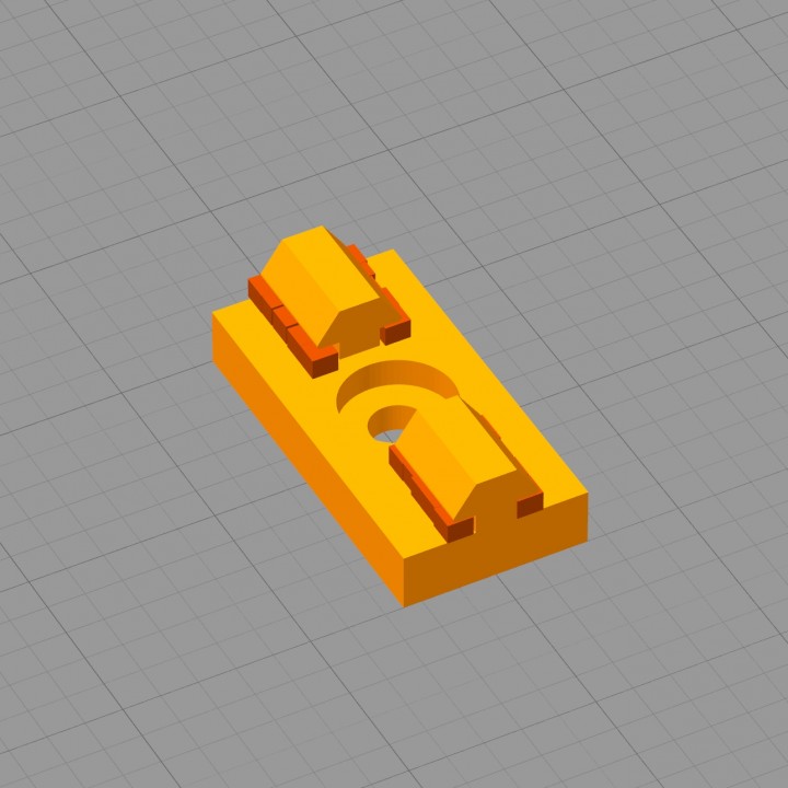 3D Printable 80/20 Camera and Mic mounts by NeatherBot