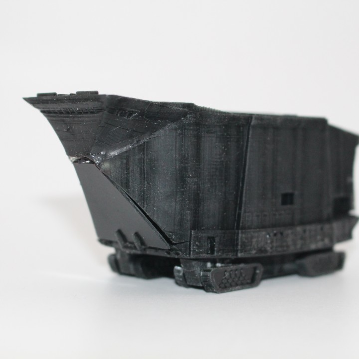 3D Printable Jawa's Sandcrawler (articulated tracks and Cargo door) by ...