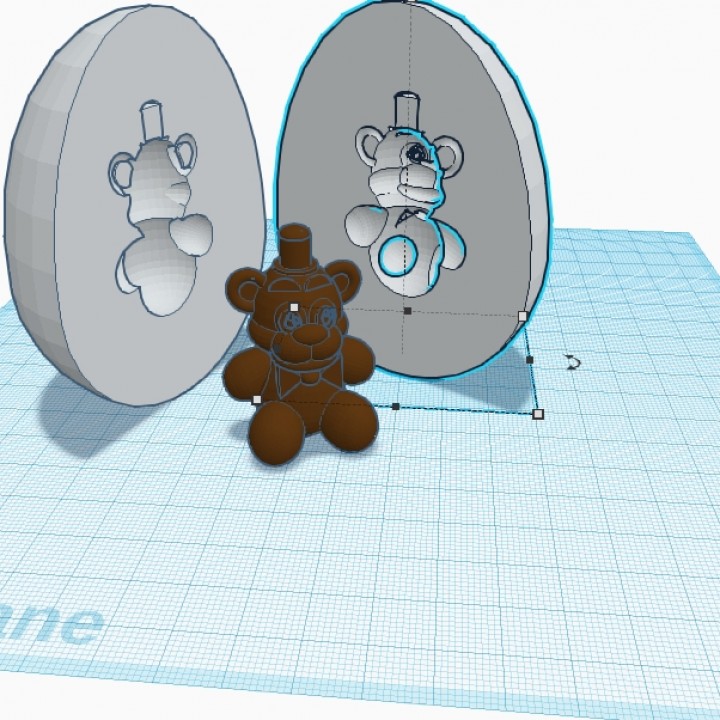 3D Printable Chocolate Freddy faze bear by Brian Wiggins
