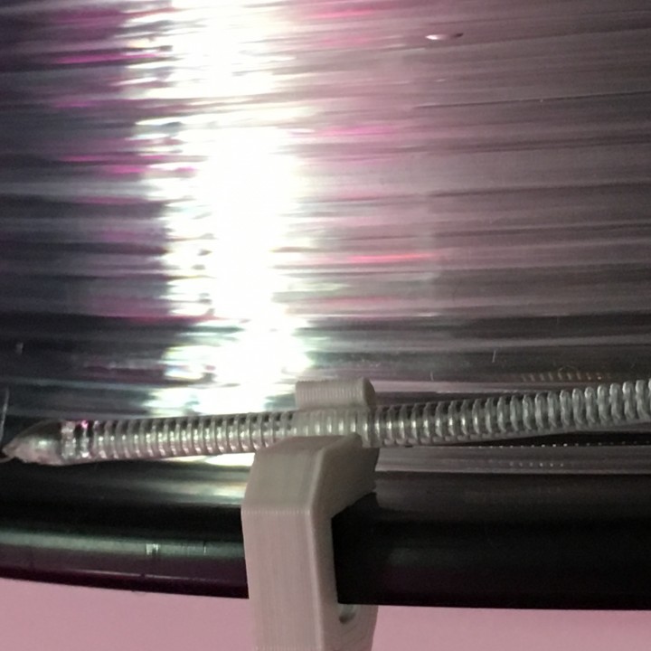 3D Printable Filament Clip (1.75 mm) by Felix