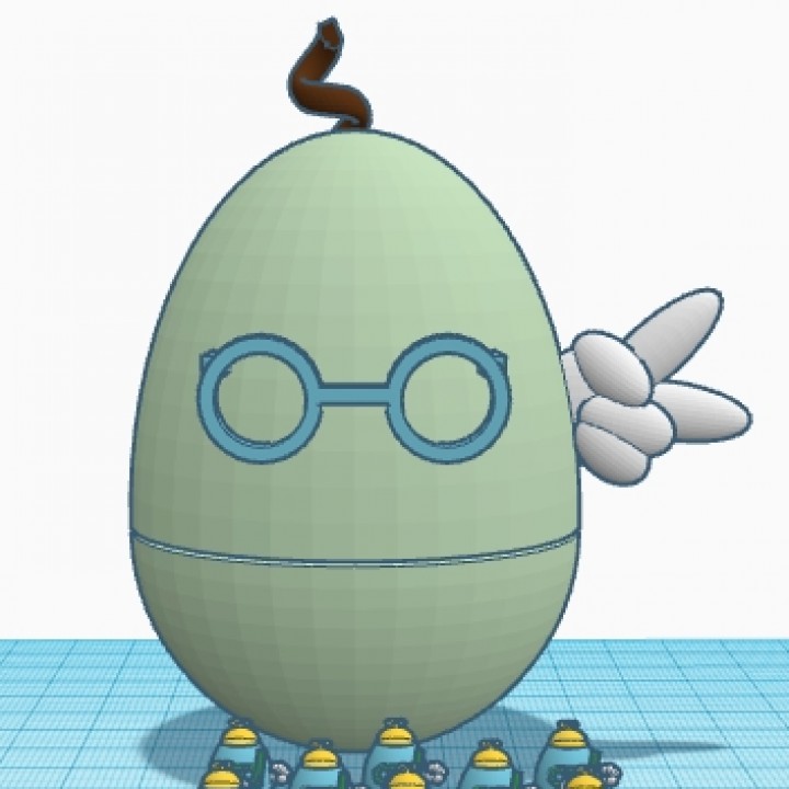 3D Printable Robert and his minions!!!!!!!!!! by Madilyn