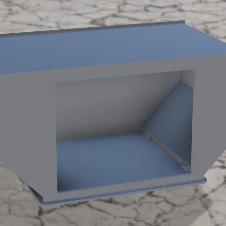 3D Printable Aircraft ULD - AKH by MattHo