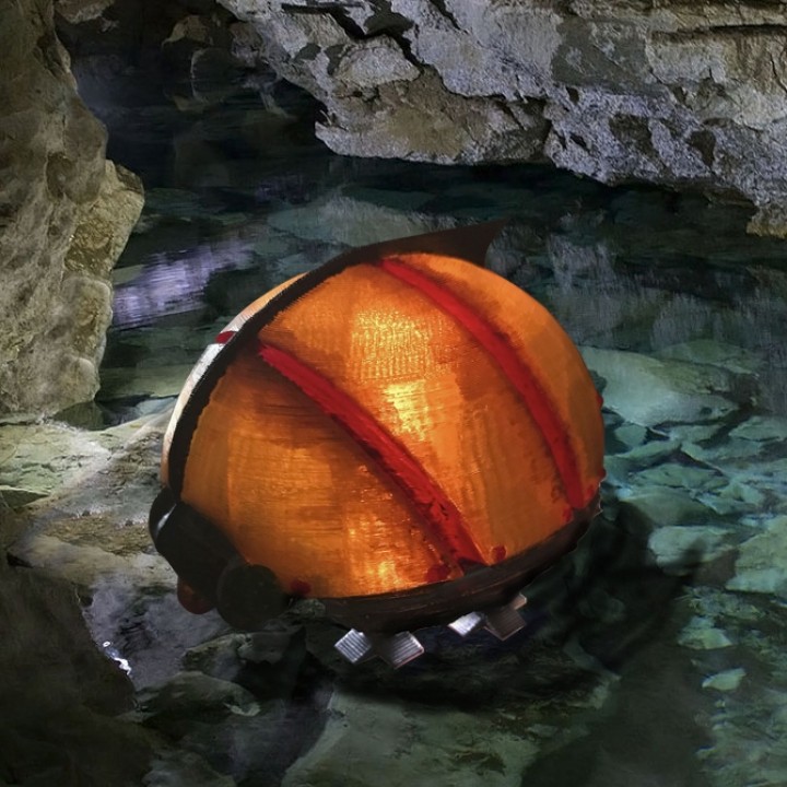 3D Printable GadFly Spaceship by Greg Firestone