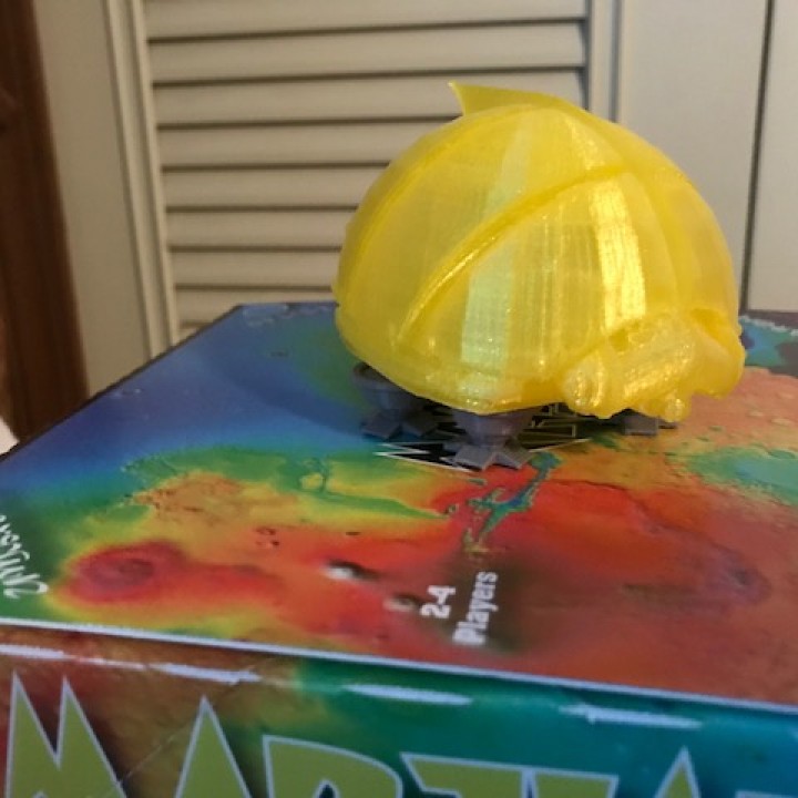 3D Printable GadFly Spaceship by Greg Firestone