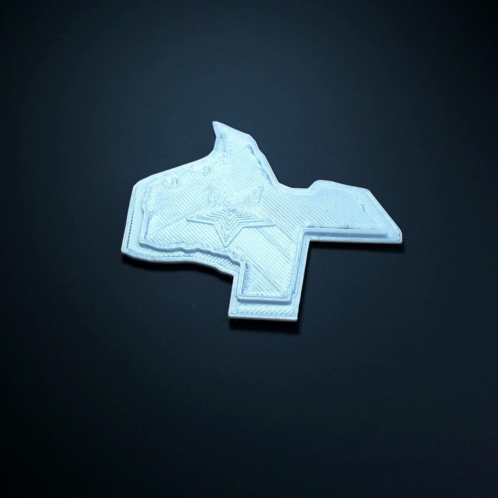 3D Printable Texas Chip by Joel Salinas