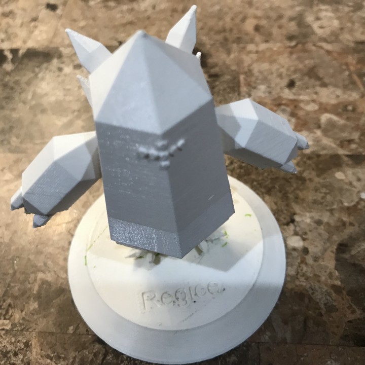 3D Printable Regice by Joel Salinas