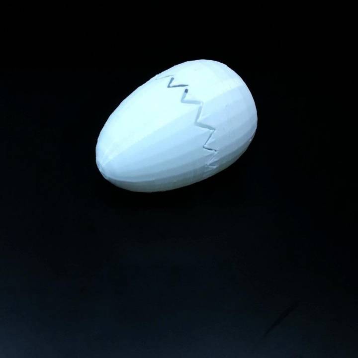 3D Printable Pika Surprise Egg by Rowan Reid
