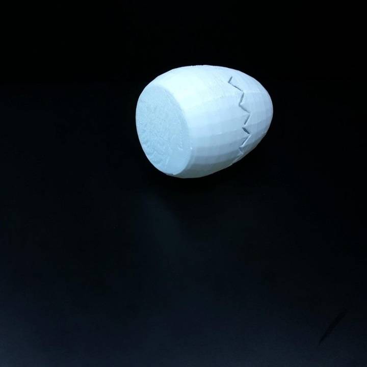 3D Printable Pika Surprise Egg by Rowan Reid
