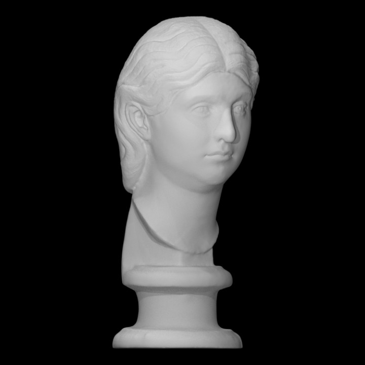 3D Printable Severan portrait of a woman by Scan The World