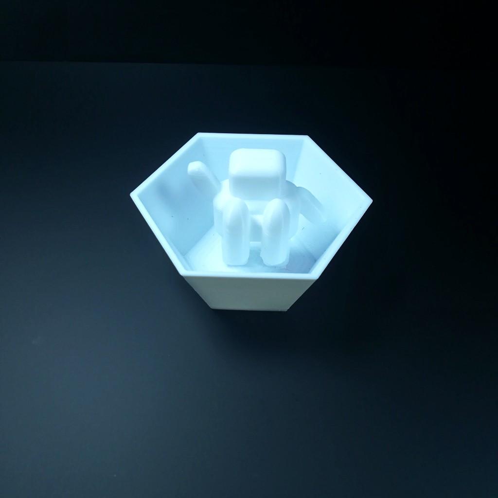 3D Printable Astrobot Suprise by Violet Miriam Messier