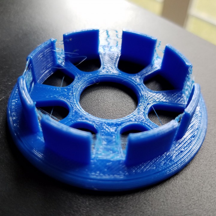 3D Printable 3D Printer Filament Spool Insert by John Tolle