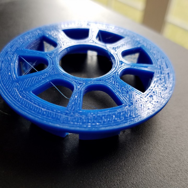 3D Printable 3D Printer Filament Spool Insert by John Tolle