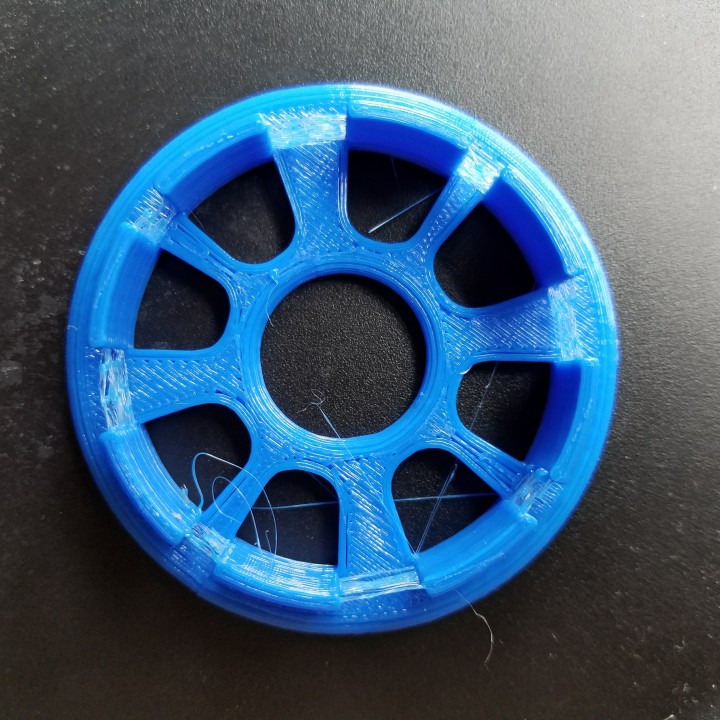 3D Printable 3D Printer Filament Spool Insert by John Tolle