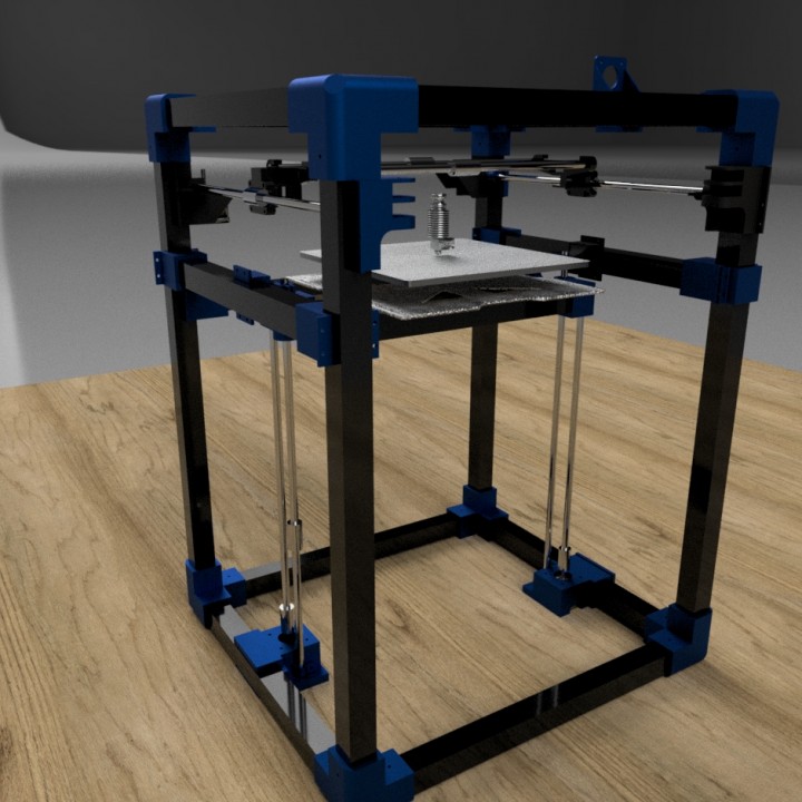 3D Printable Core A8 an Anet A8 rebuild into a CoreXY printer by IIZEROXII