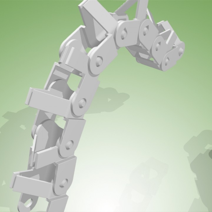 3D Printable cable chain by Tim Webb