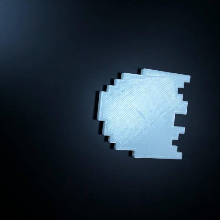 3D Printable Pac-Man Ghosts by Matthew