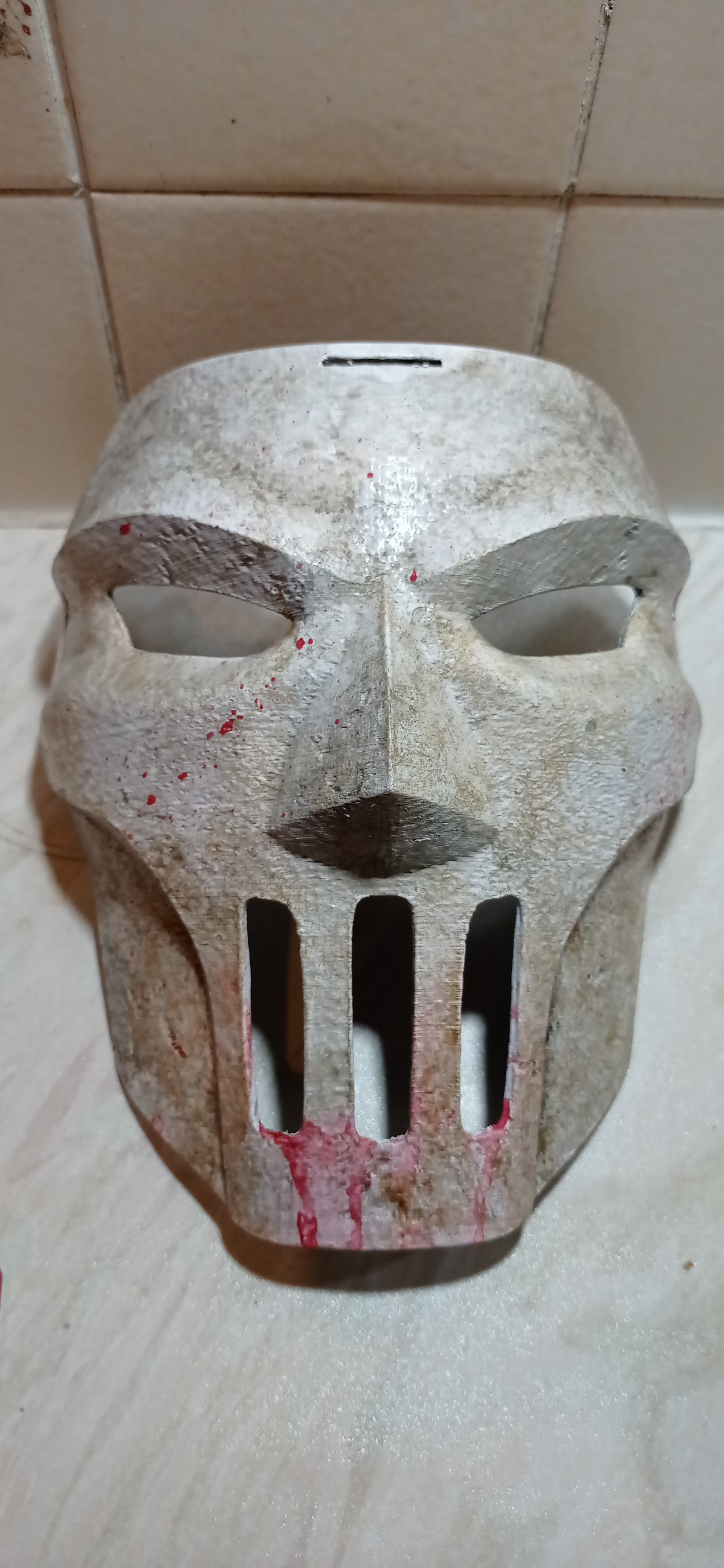 3D Printable Casey Jones Mask (TMNT) by PETER SNYDER