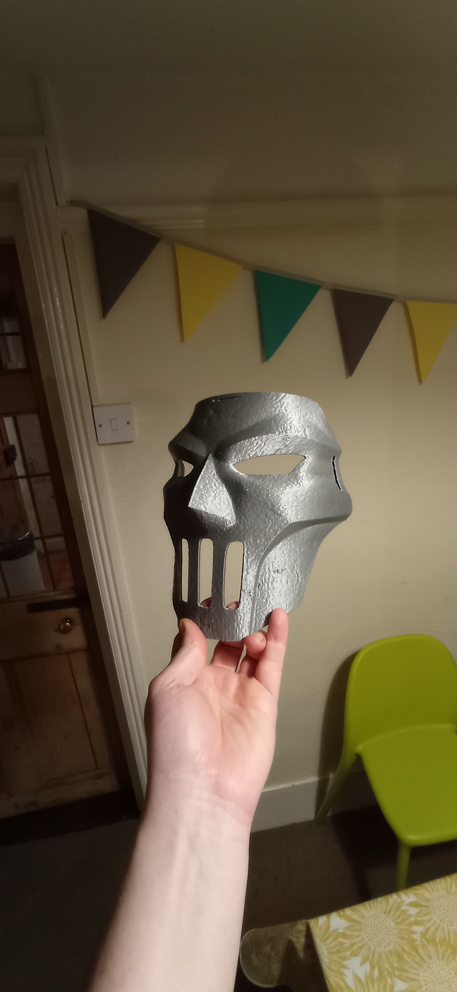 3D Printable Casey Jones Mask (TMNT) by PETER SNYDER