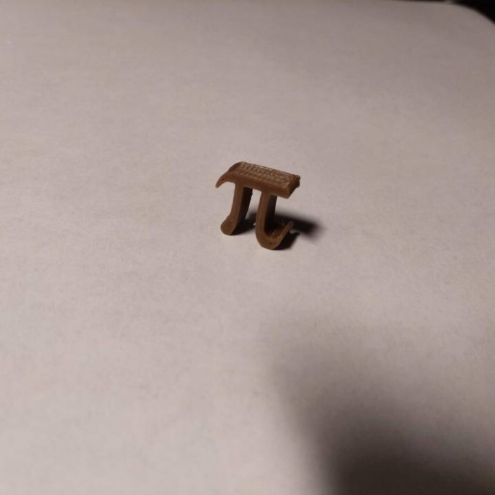 3D Printable pi by Matthew Kaye