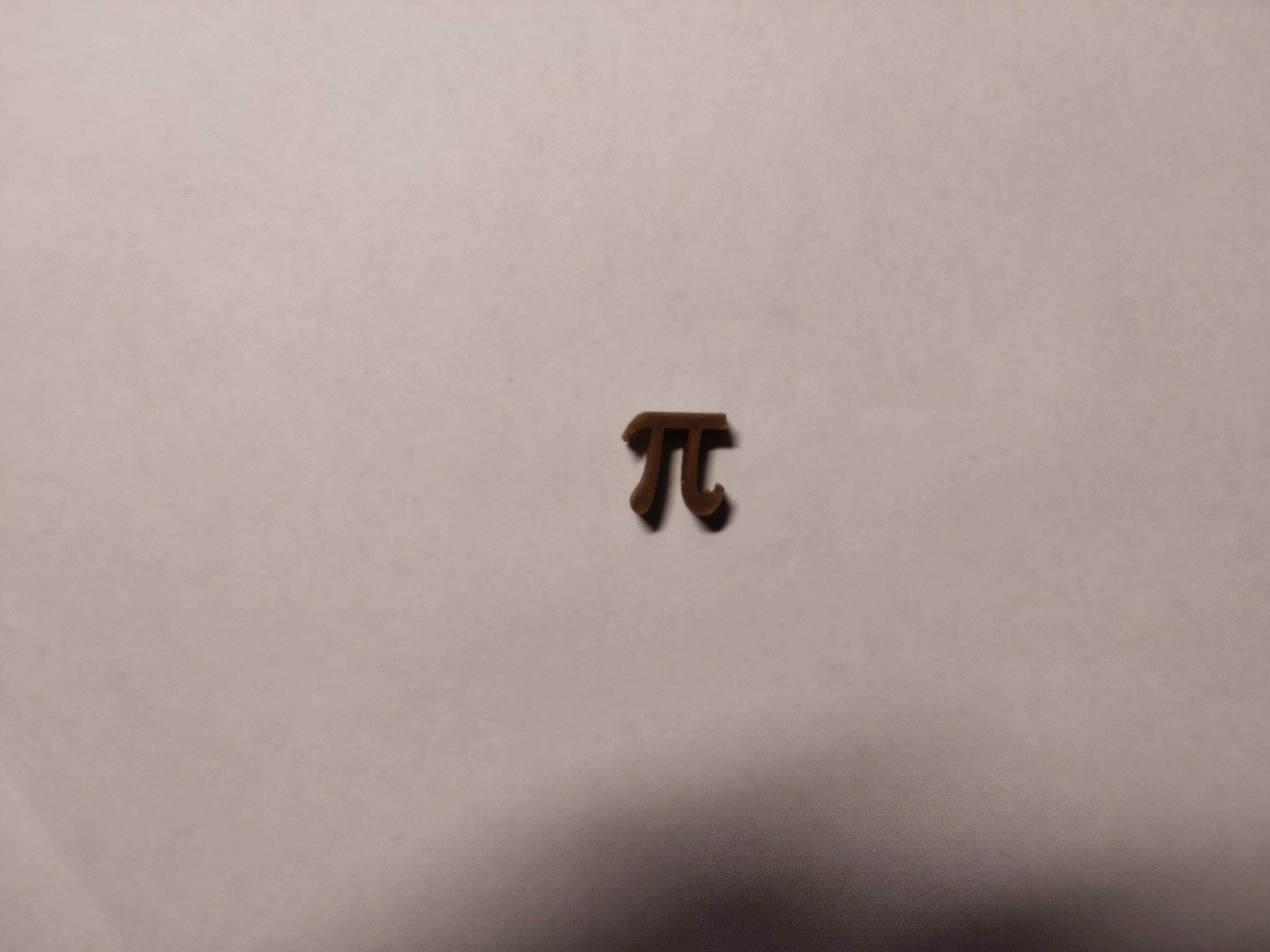 3D Printable pi by Matthew Kaye