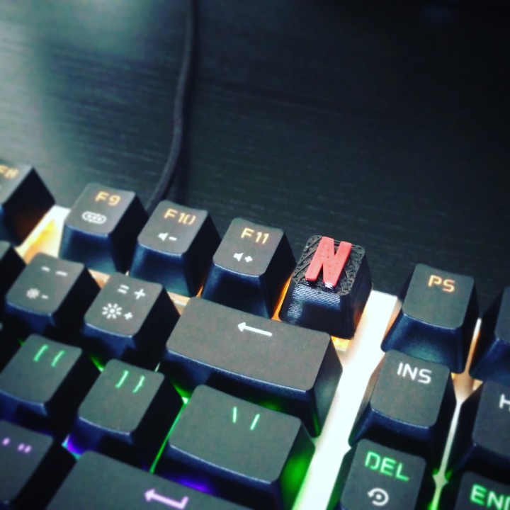 3D Printable Netflix Key by workshape