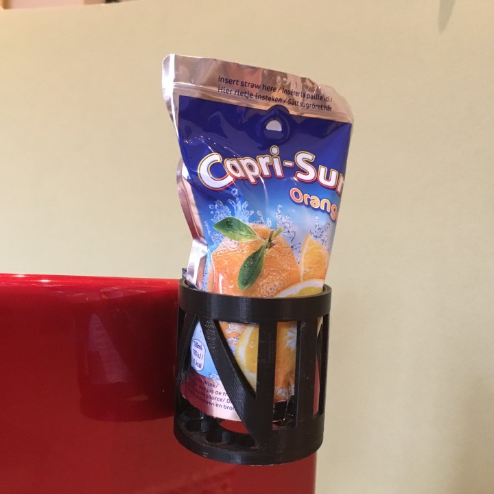 3D Printable Screen Mounted Desk Tidy by Chris Auld