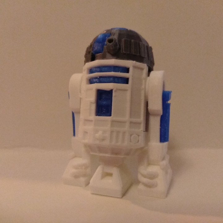 3D Print of R2D2 by codykokinda