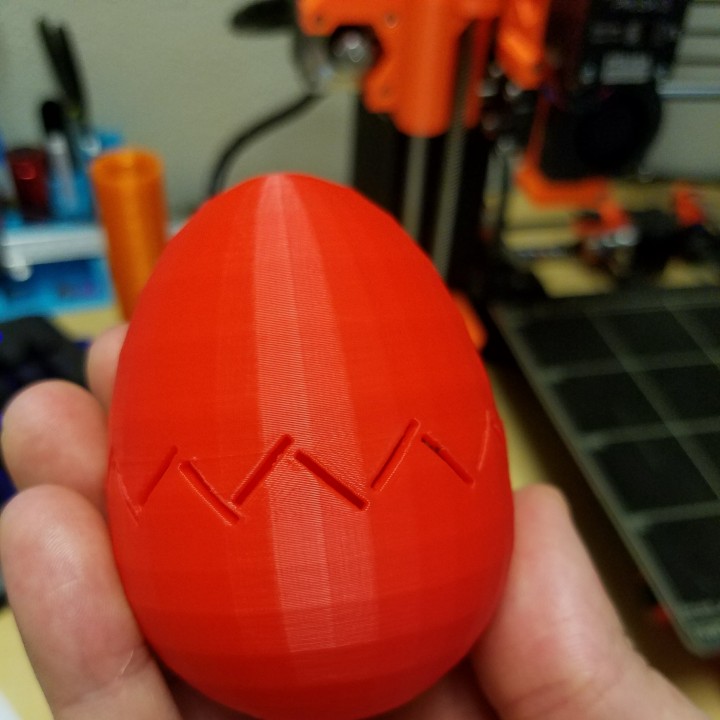 3D Printable Surprise Eggs #tinkercadeaster by Patrick McInerny