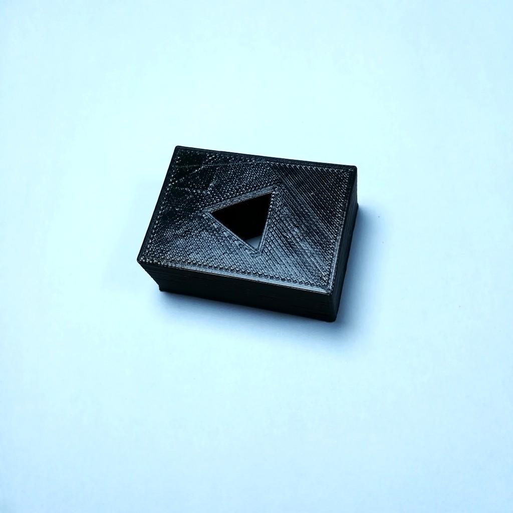 3D Printable Youtube Logo by Ryan Johnson