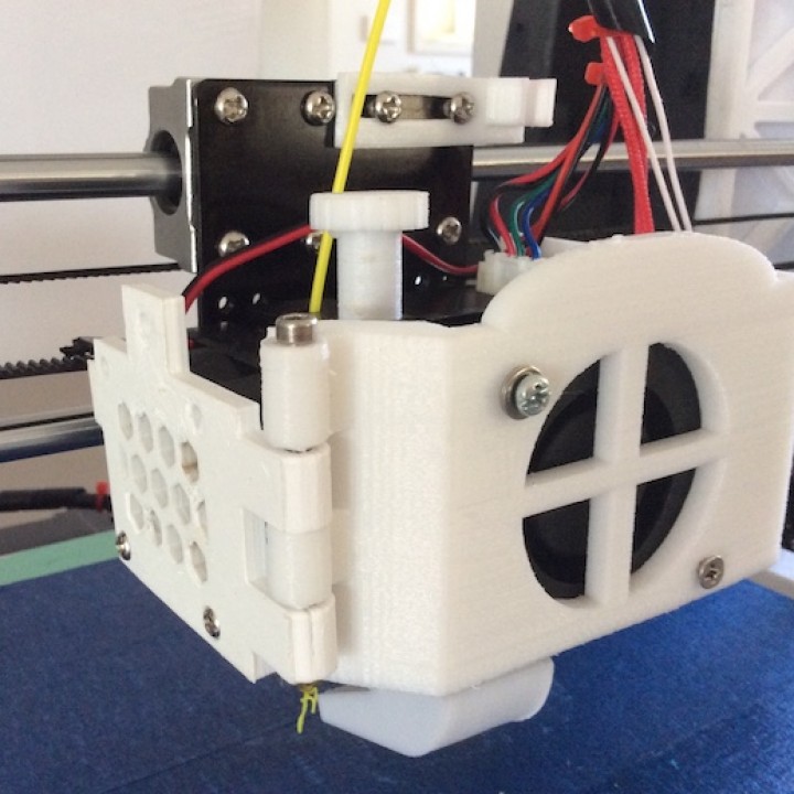 3D Printable A8 Easy Filament Access Gate and Supports v6.1a by Art White