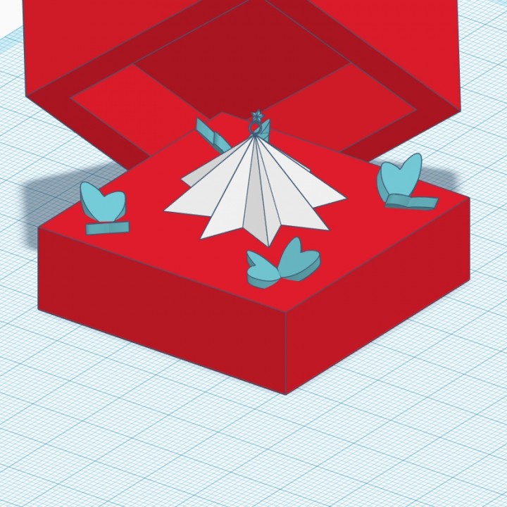 3D Printable Angled Box by lily zhang