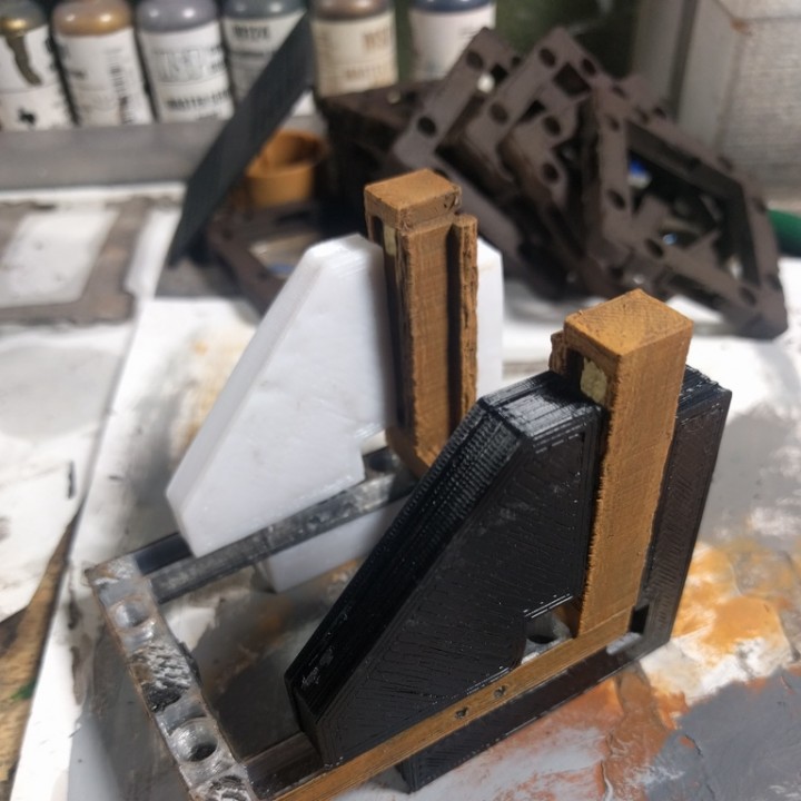 3D Printable OpenForge Tools: Magnetic Clamps by Devon Jones