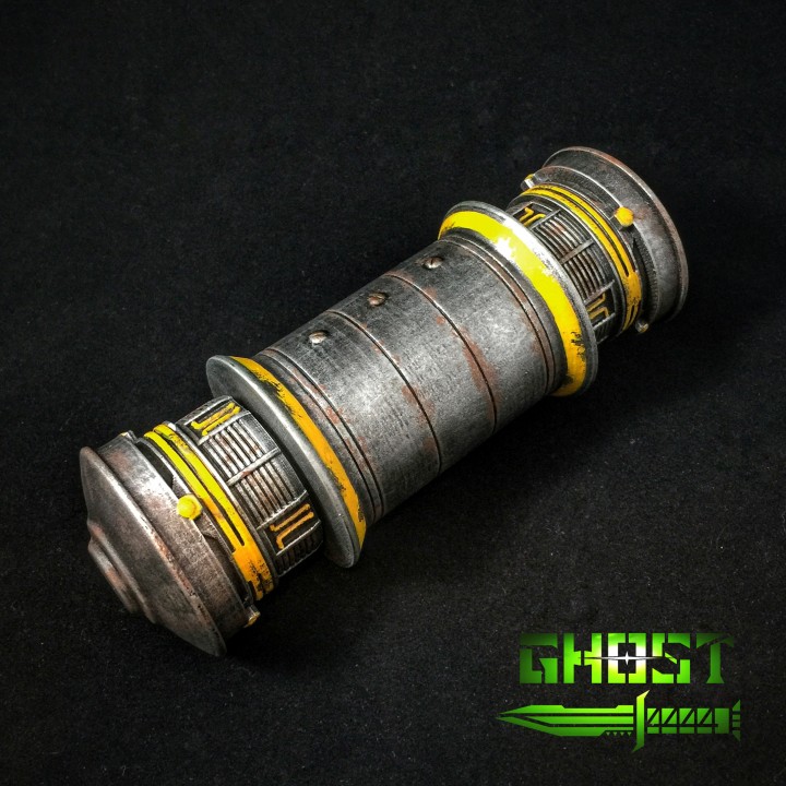 3D Printable Fallout 4 Cryo Grenade by Raleigh Shade