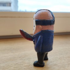 3D Printable Mini Jason from Friday the 13th by Wekster