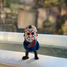 3D Printable Mini Jason from Friday the 13th by Wekster