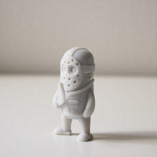 3D Printable Mini Jason from Friday the 13th by Wekster