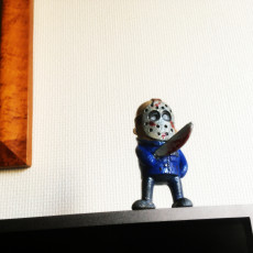 3D Printable Mini Jason from Friday the 13th by Wekster