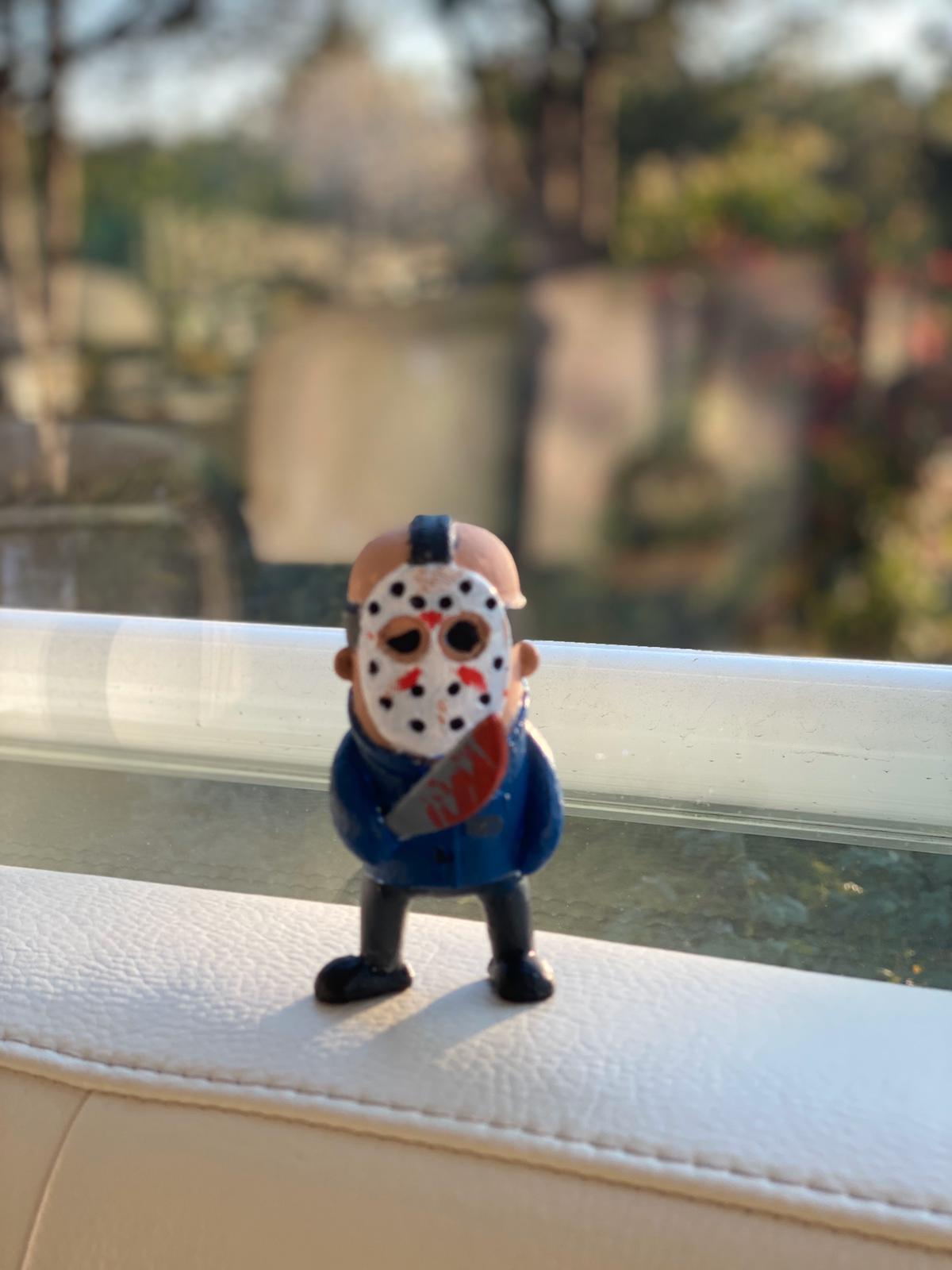 3D Printable Mini Jason from Friday the 13th by Wekster