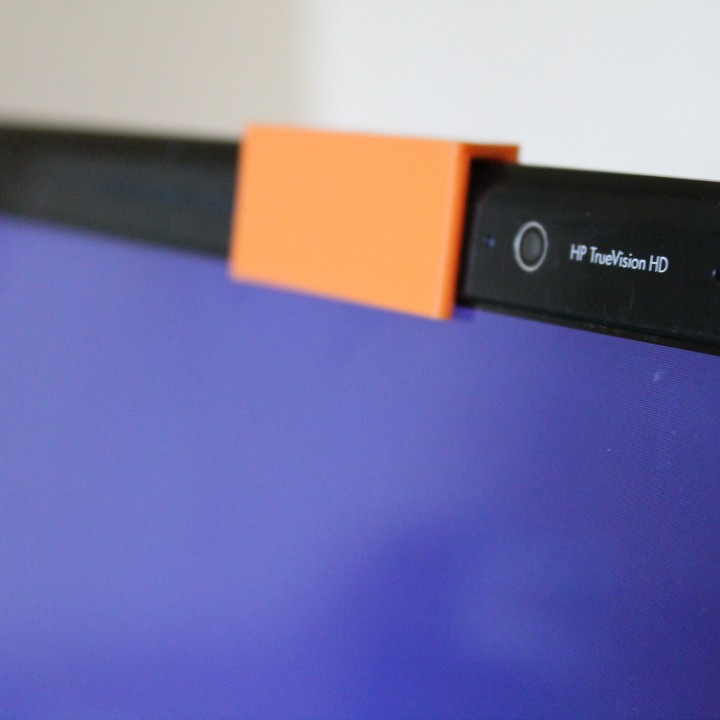 3D Printable Customizable camera cover by Marcos Alvarez Patiño