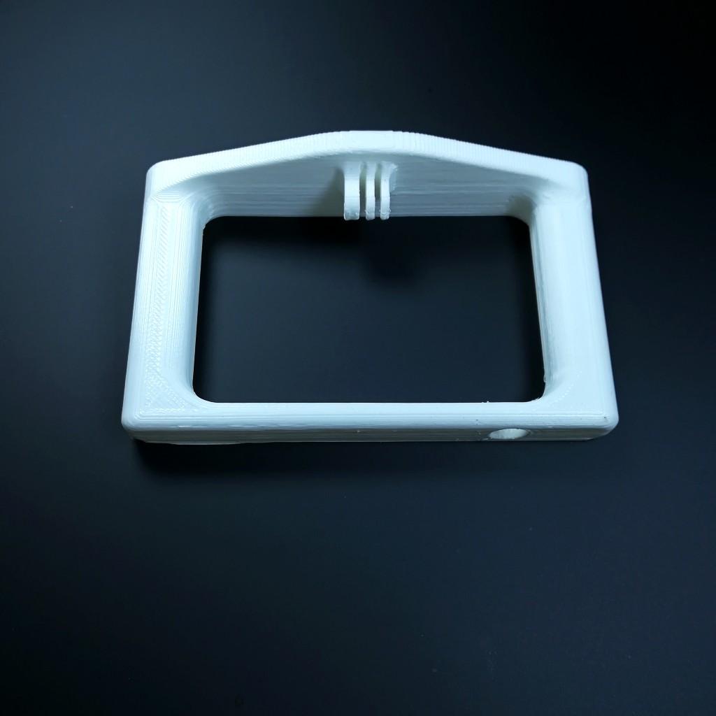 3D Printable Gopro grip a better gopro grip by kasper jensen