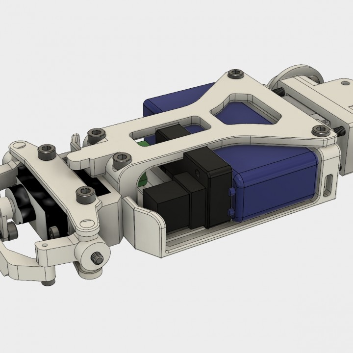 3D Printable OpenZ v3b Chassis (1:28 RC) by Luis Fernando Corado Granadillo