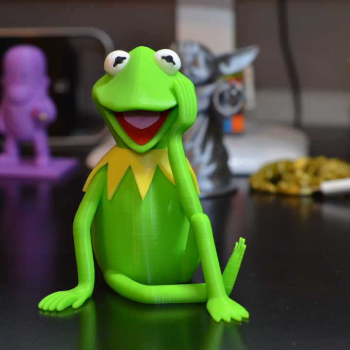 3D Print of Kermit the Frog by Verse914
