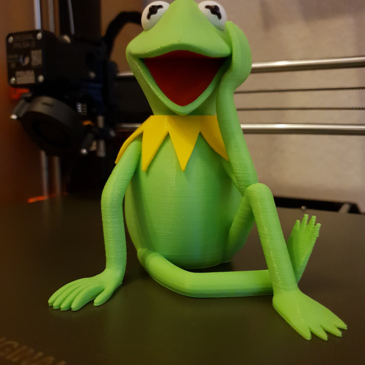 3D Print of Kermit the Frog by Chriscross87