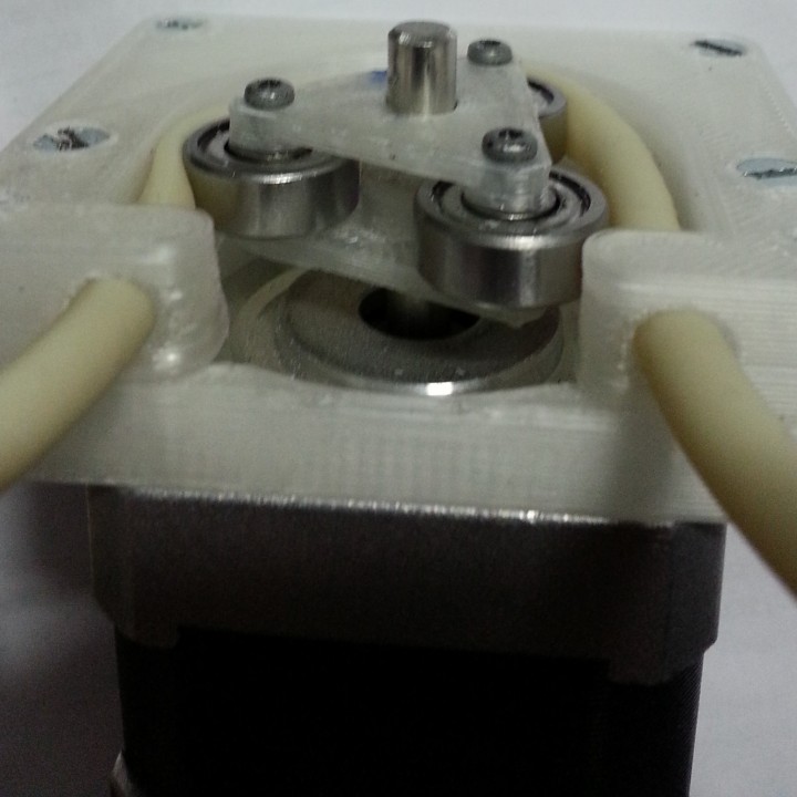 3D Printable Peristaltic pump by Karim Lakra